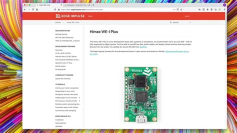 Join The Ai Vision And Sensor Fusion Webinar With Himax And Edge Impulse