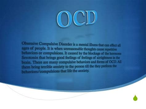 Ppt Ocd Powerpoint Presentation Free Download Id 1908041