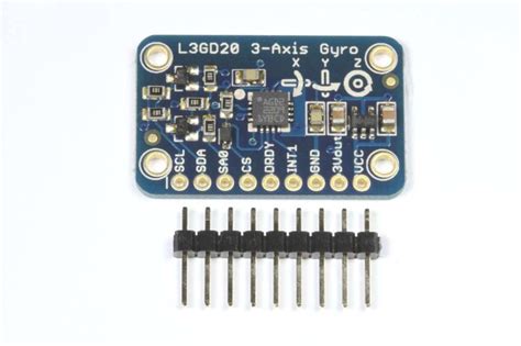 Assembly And Wiring Adafruit Triple Axis Gyro Breakout Adafruit