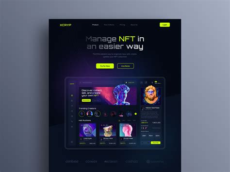 NFT UI Design On Behance