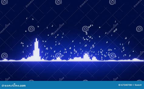 Moving Bars Of Colorful Audio Equalizer Seamless Loop Animation Complex System Of An Abstract