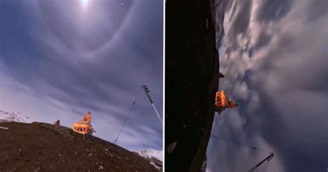 Photographer Captures Earths Rotation In Himachal Pradesh