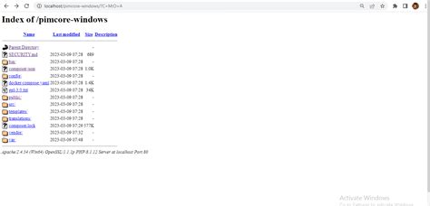 Cant Open Pimcore Admin Interface Even After Giving Path Of Public