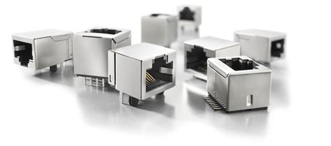 Modular Rj45 Pcb Sockets