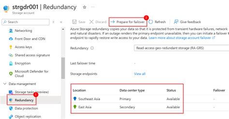 Azure Storage Account Disaster Recovery Planned Failover Praveen
