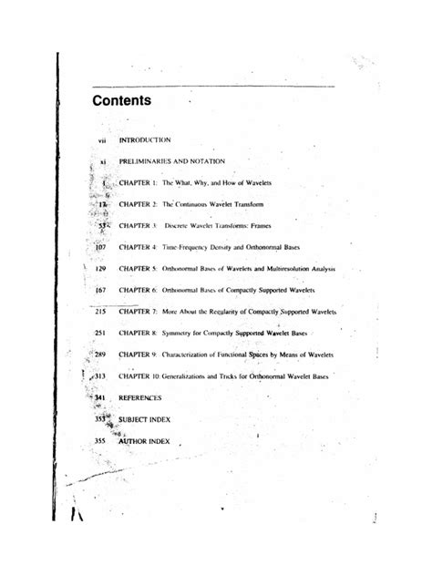 Ten Lectures On Wavelets Pdf