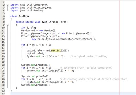 Comparator For Priority Queue Java At Tayla Bruton Blog