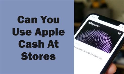 Can You Use Apple Cash At Stores Frigorifix