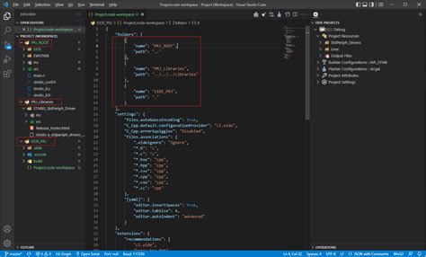 如何使 工作区 包含整个项目的文件夹 Embedded Ide Forum