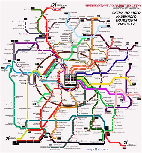 Карта автобусных маршрутов