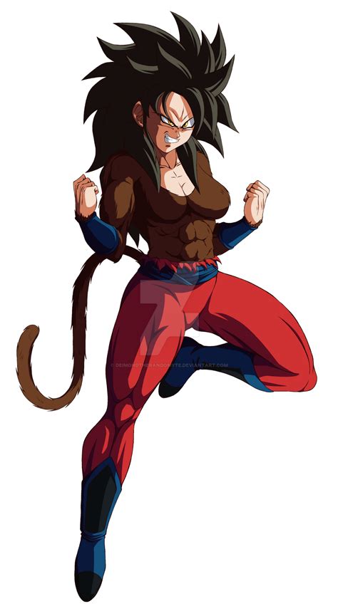 Ssj4 Chi Chi By Deimondtherandomyte On Deviantart