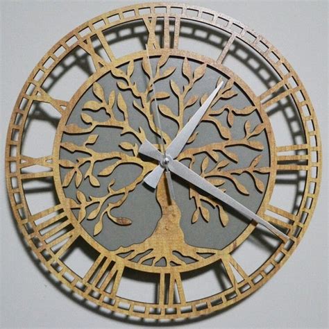 Tree Clock Etsy