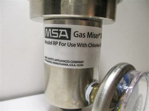 Msa Miser Demand Regulator 710288 Model Rp