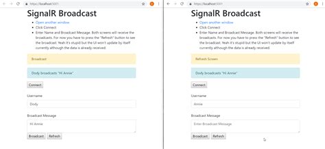 Components Ui Not Updating Upon Receiving A Signalr Data Issue Dotnet Aspnetcore