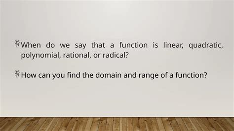 Functions And Relation Domain And Range Of Functionspptx