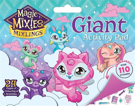 Free Magic Mixies Coloring Pages 2025