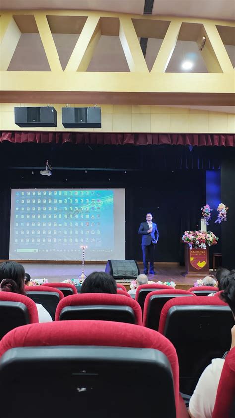 rishiraj bhattacharjee on linkedin starting a chapter in the kaziranga