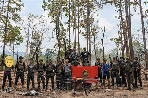 ကြာအင်းဆိပ်ကြီးက စစ်ကောင်စီ တောင်စွန်းစခန်းကို Knla ပူးပေါင်းတပ်တွေ သိမ
