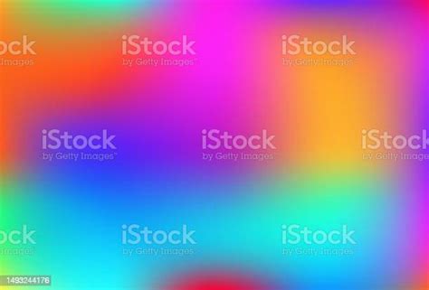 부드럽고 흐릿한 다채로운 그라디언트 메쉬 배경 현대 밝은 무지개 색상입니다 쉽게 편집 가능한 부드러운 컬러 벡터 배너 템플릿 0