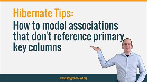 Hibernate Tip How To Model Associations With Non Primary Key Columns