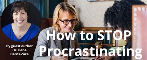Ways To STOP Procrastinating The Manual Touch Physical Therapy