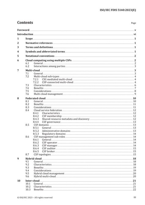 ISO IEC 5140 Information Technology Cloud Computing Concepts For Multi Cloud And The Use Of
