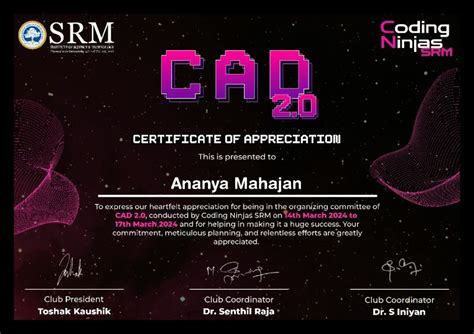 Ananya Mahajan On Linkedin Cad Codingninjas Hackathon