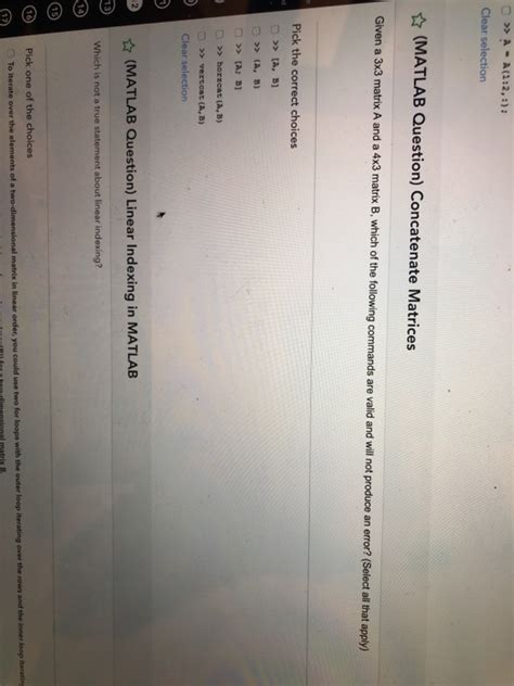 Solved Matlab Question Cell Arrays The Following Cell