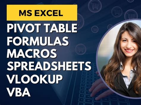 Microsoft Excel Pivot Table Spreadsheets Vba Vlookup Dashboard Upwork