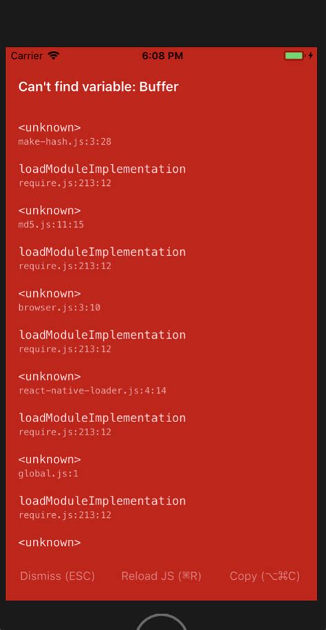 Cant Find Variable Buffer · Issue 140 · Aws Amplifyamplify Js · Github