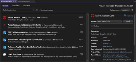Use Visual Studio Dev Tunnels To Handle Twilio Webhooks Niels Swimberghe