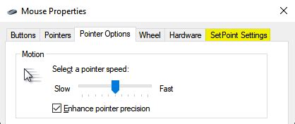 Mouse Pointer Speed Magic Utilities