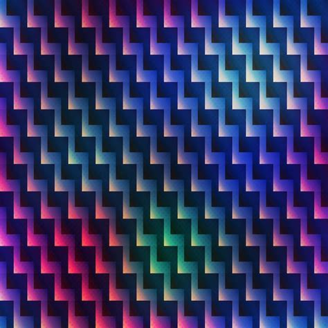 Premium Vector Zigzag Seamless Pattern With Grunge Effect