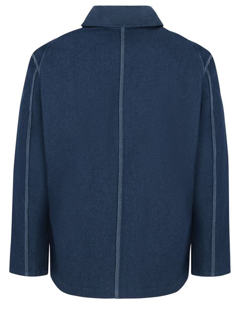 Dickies Mens Denim Blanket Lined Work Chore Coat