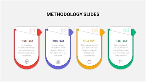 4 Step Methodology Slide Template Slidebazaar