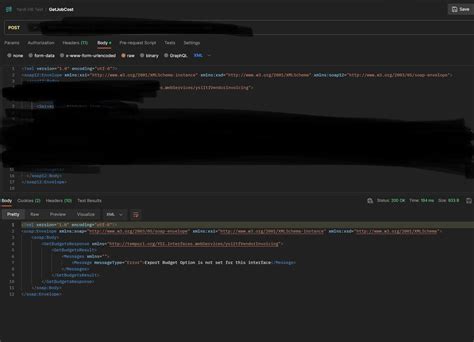 What Does This Error Mean Get Jobcost In Yardi Api Ryardi