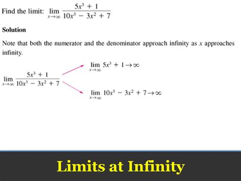 Limits At Infinity Calculus Ppt Download