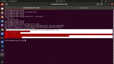 How To Fix Failed To Connect To The Host Via Ssh Warning Ansible Youtube