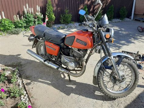 Купить б у ИЖ Планета карбюратор 4 передачи в Куйбышевском Затоне красный дорожный 1993 года на