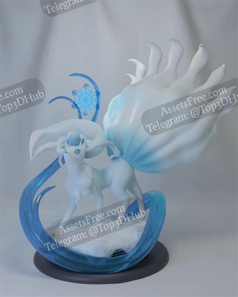 Alolan Ninetales Free High Quality Models Assetsfree Com