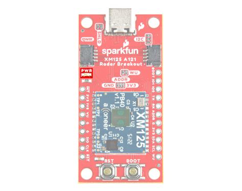 Hardware Overview Sparkfun Qwiic Pulsed Coherent Radar Sensor Breakout Acconeer Xm125 Hookup