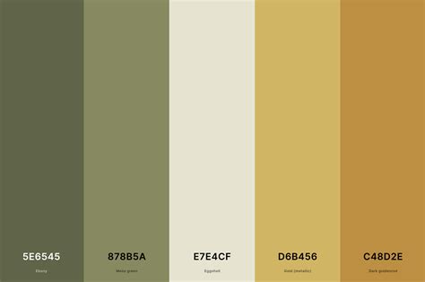 25 Best Sage Green Color Palettes With Names And Hex Codes Gold
