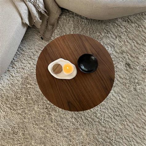 Batea M Coffee Table · Walnut And Black Woodendot