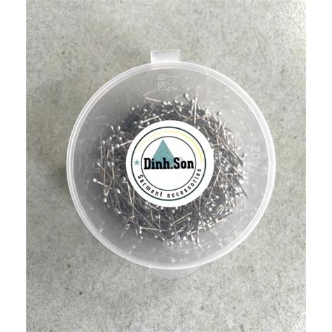 Kim ghim vải đầu chì hộp gần cây dài mm Shopee Việt Nam