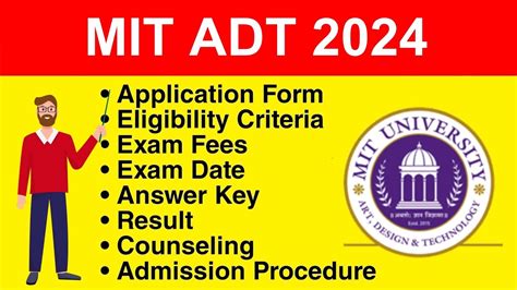 Mit Adt 2024 Eligibility Criteria Exam Date Application Form