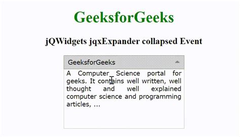 jqwidgets jqxexpander 折叠事件 码农参考