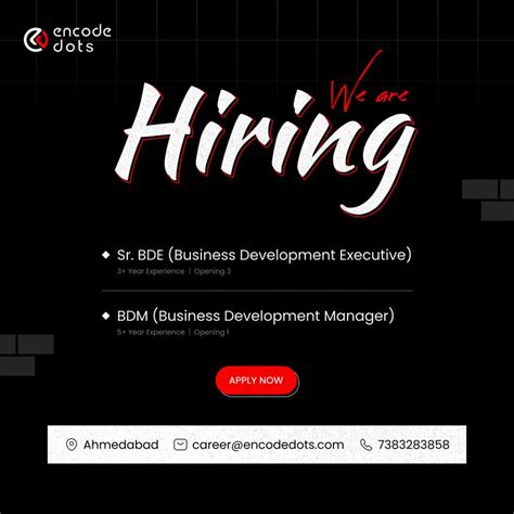 Encodedots On Linkedin Hiring Hiringalerts Hiringimmediately