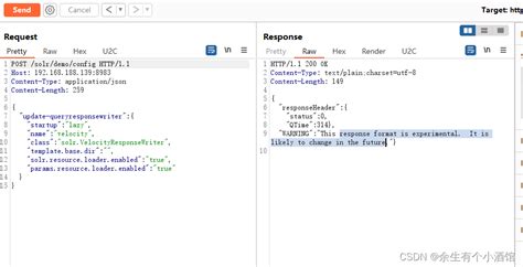 Vulhub中apache Solr Velocity 注入远程命令执行漏洞复现 Cve 2019 17558velocity注入 Csdn博客