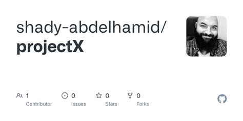 GitHub Shady Abdelhamid ProjectX
