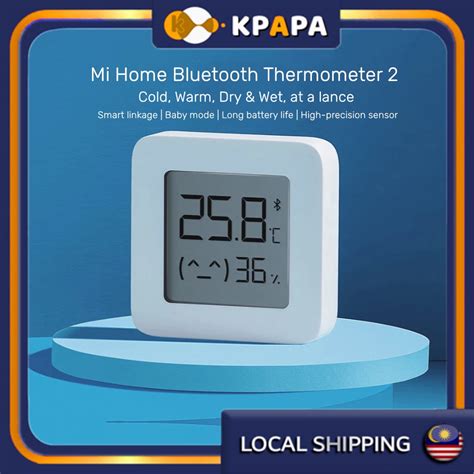 Thermostat Thermometer Temperature Hygrometer Humidity Display LYWSD MMC Shopee Malaysia